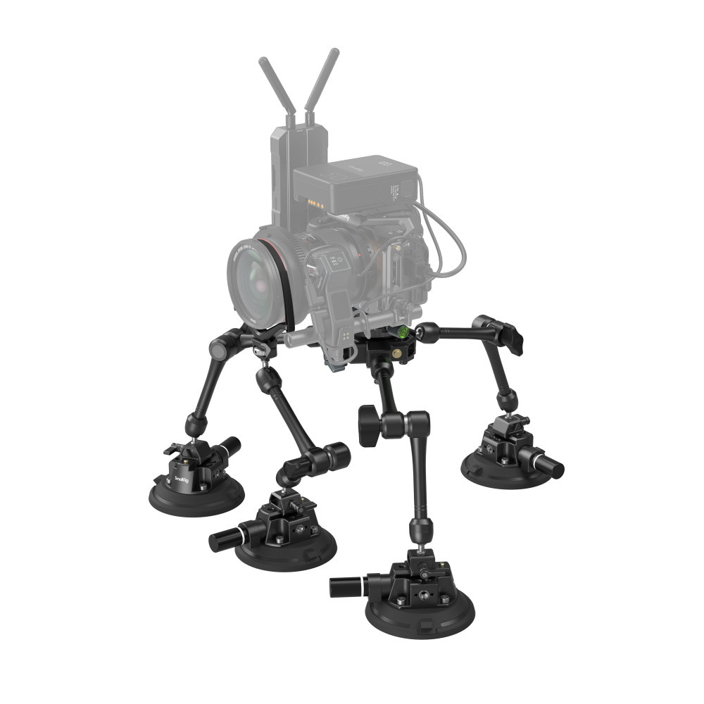 SmallRig All-in-One 4-Arm Suction Cup Camera Mount Kit for Vehicle ...