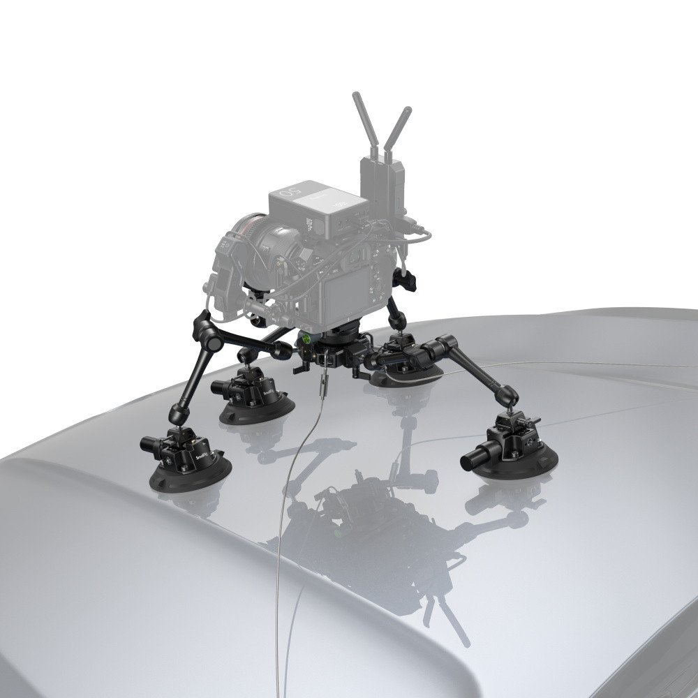 SmallRig All-in-One 4-Arm Suction Cup Camera Mount Kit for Vehicle ...