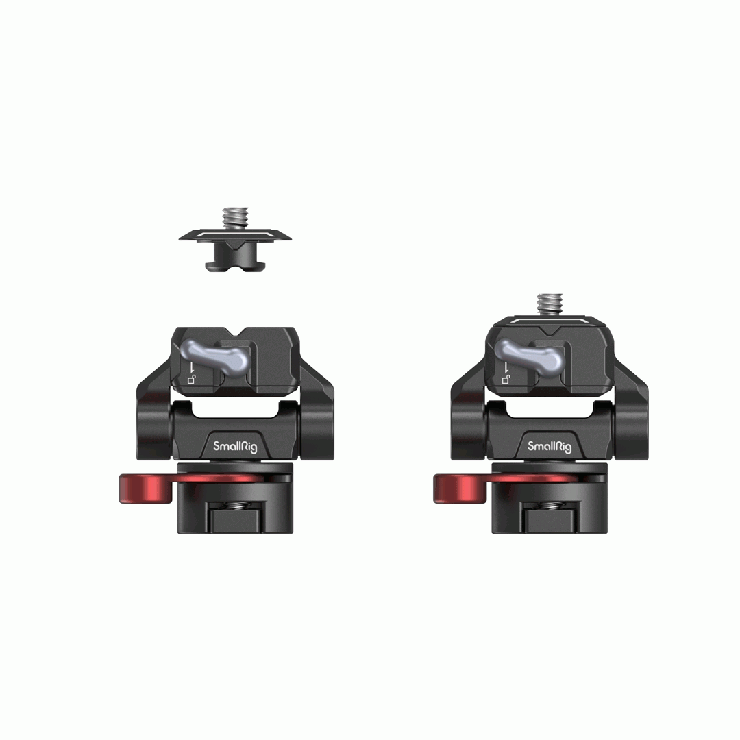 SmallRig Drop-in HawkLock mini Quick Release Monitor Mount with NATO ...