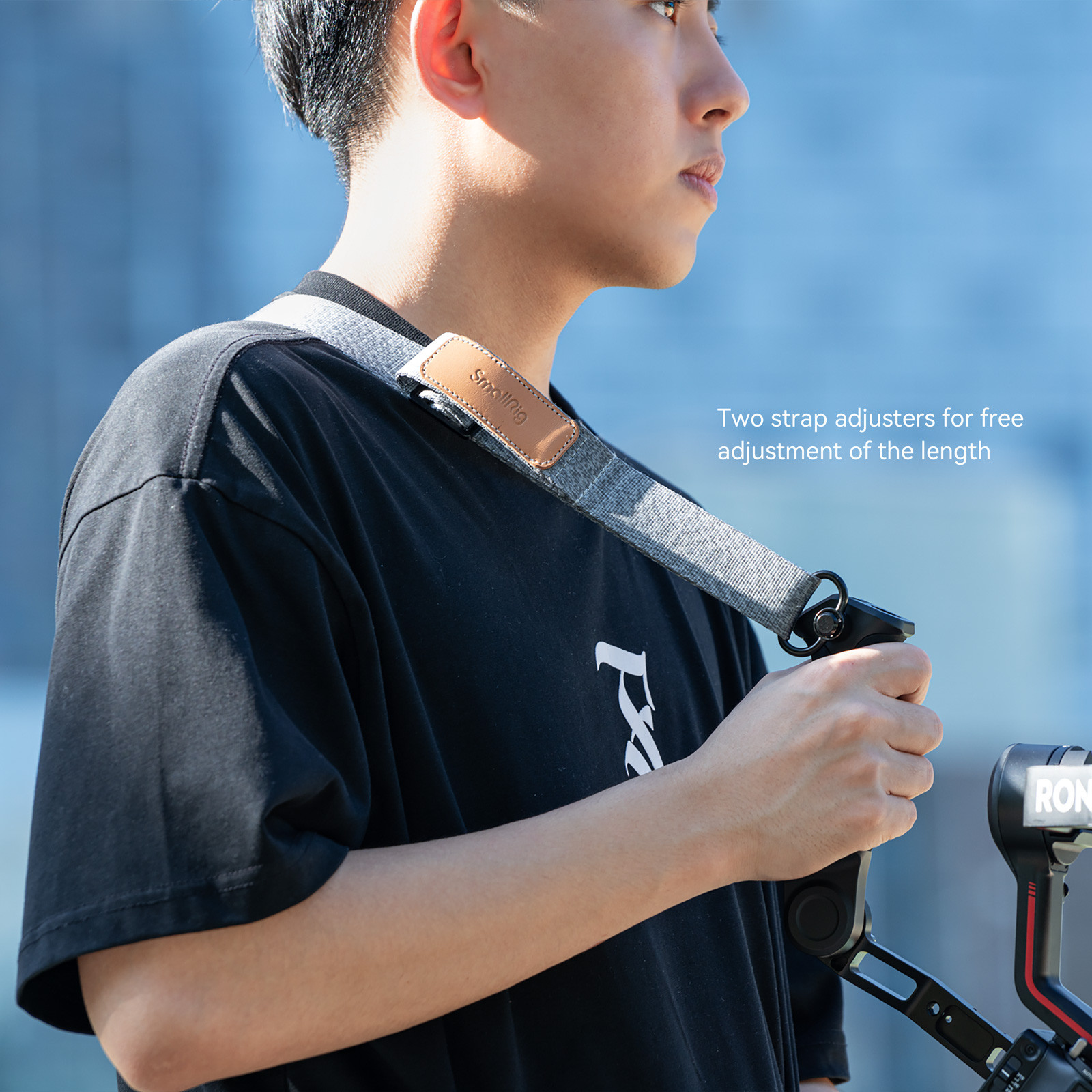 SmallRig Weight-Reducing Shoulder Strap for DJI RS 4 / RS 4 Pro / RS 3 ...