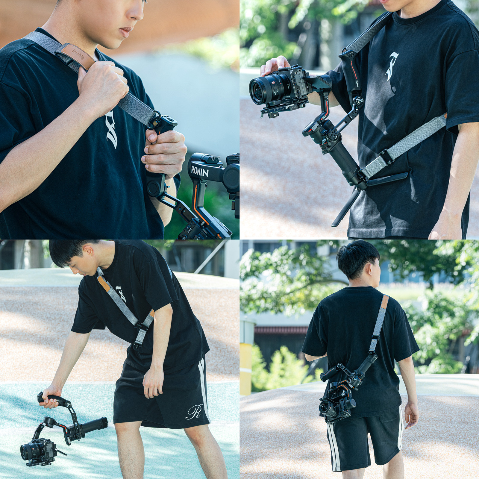 SmallRig Weight-Reducing Shoulder Strap for DJI RS 4 / RS 4 Pro / RS 3 ...