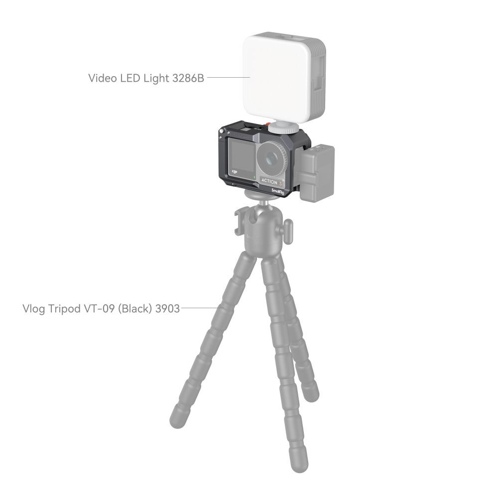 SmallRig Cage for DJI Osmo Action 4 / 3 4119