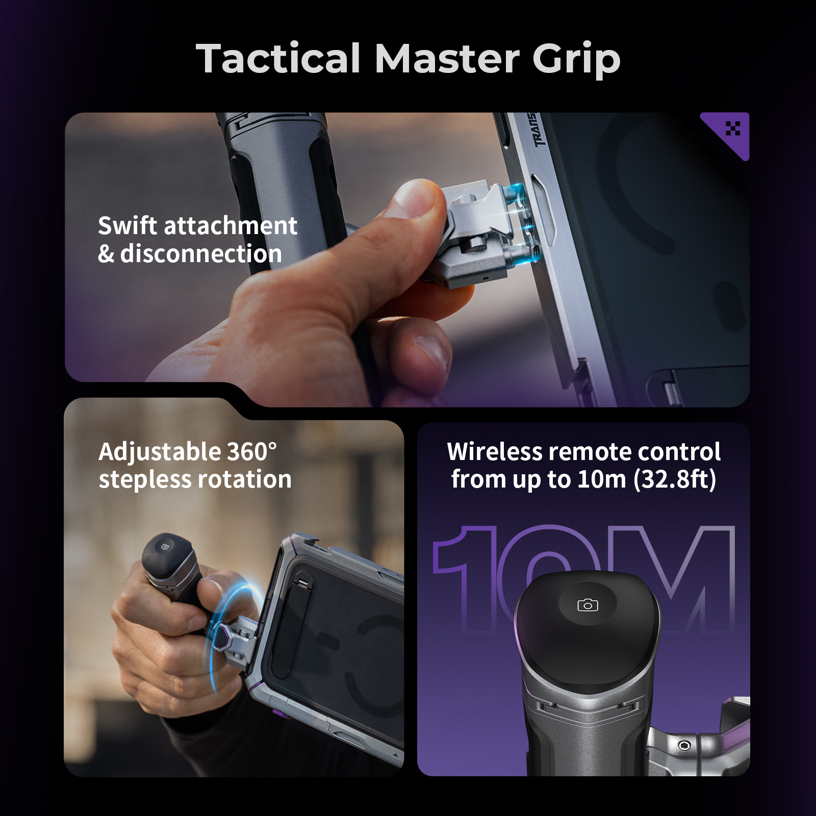 SmallRig Megatron Edition Mobile Dual Handheld Kit for iPhone 17 Pro ...