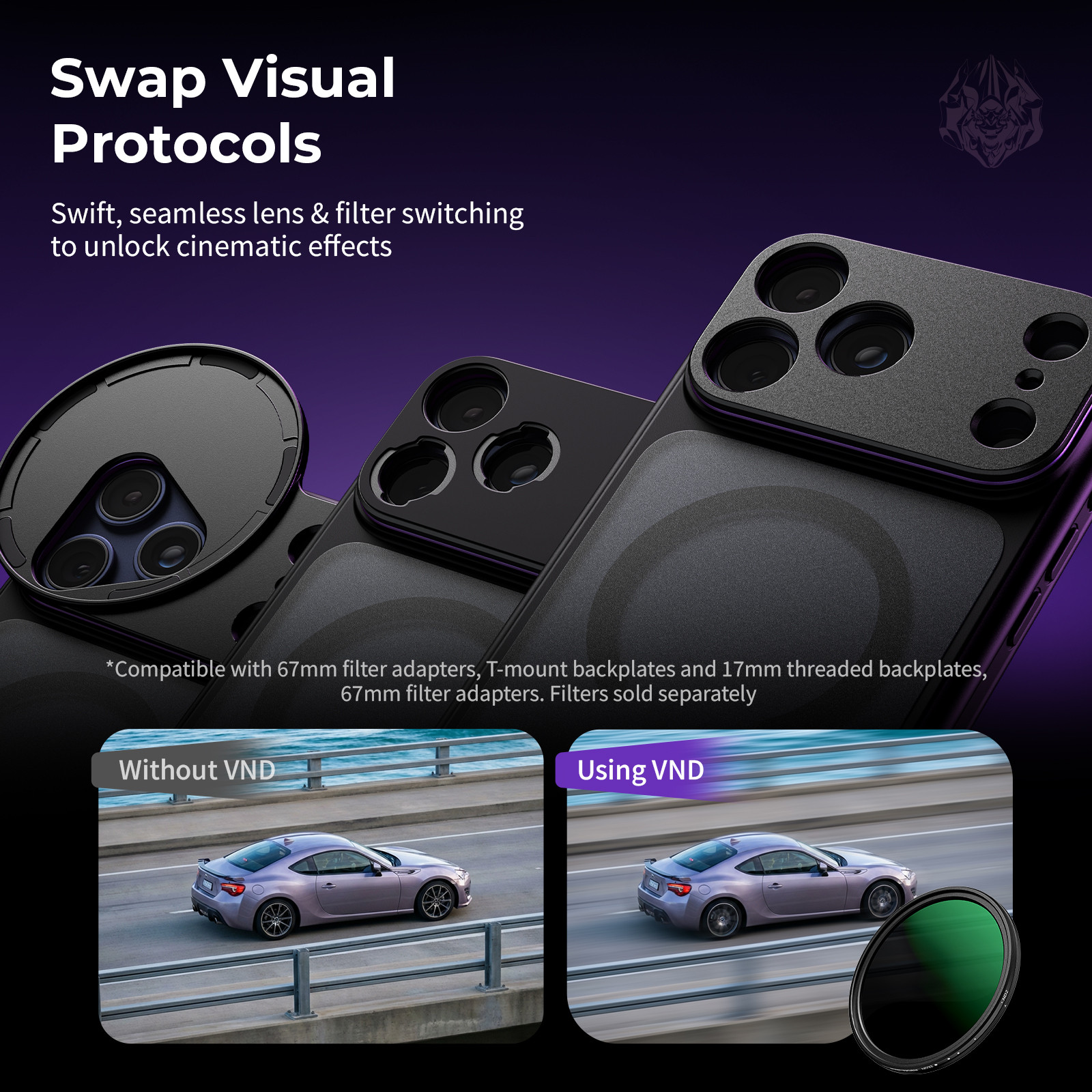 SmallRig Megatron Edition Mobile Dual Handheld Kit for iPhone 17 Pro ...