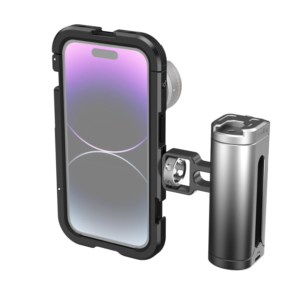 SmallRig Mobile Video Cage Kit Single Handheld For IPhone 14 Pro 4100